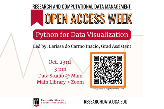 Python for Data Visualization | UGA Libraries